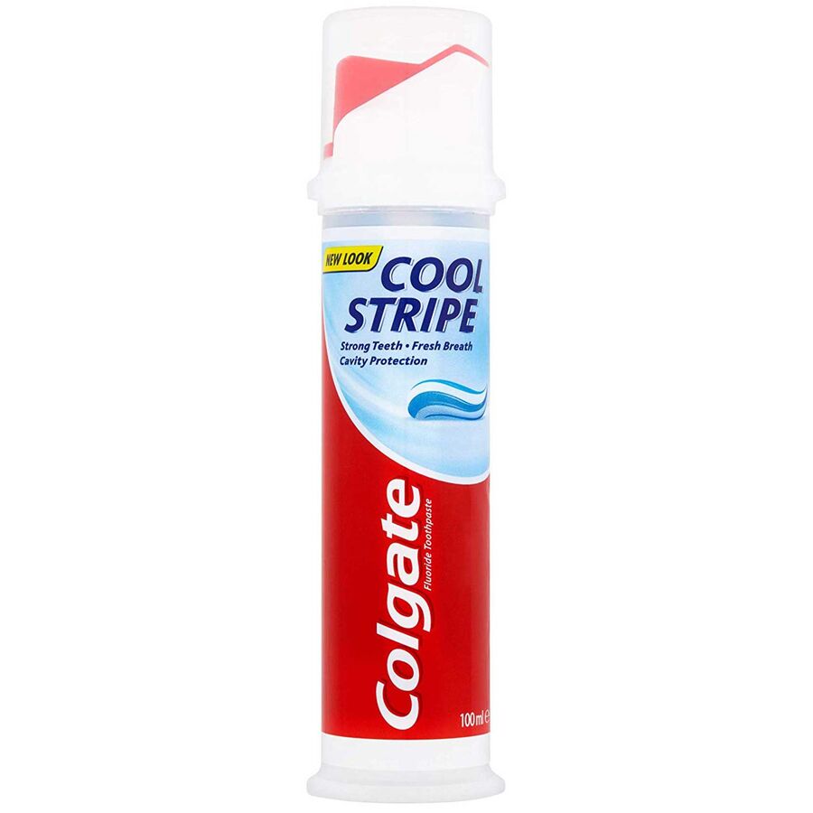 Colgate Cool Stripe Pump Toothpaste 100ml - Toothpastes