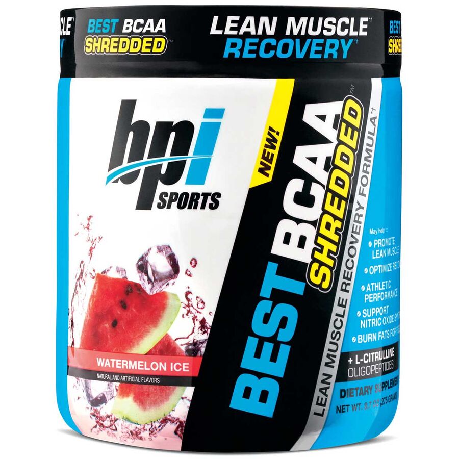 BPI Sports Best BCAA Shredded Fat Burner Watermelon Ice 275gm - Weight ...