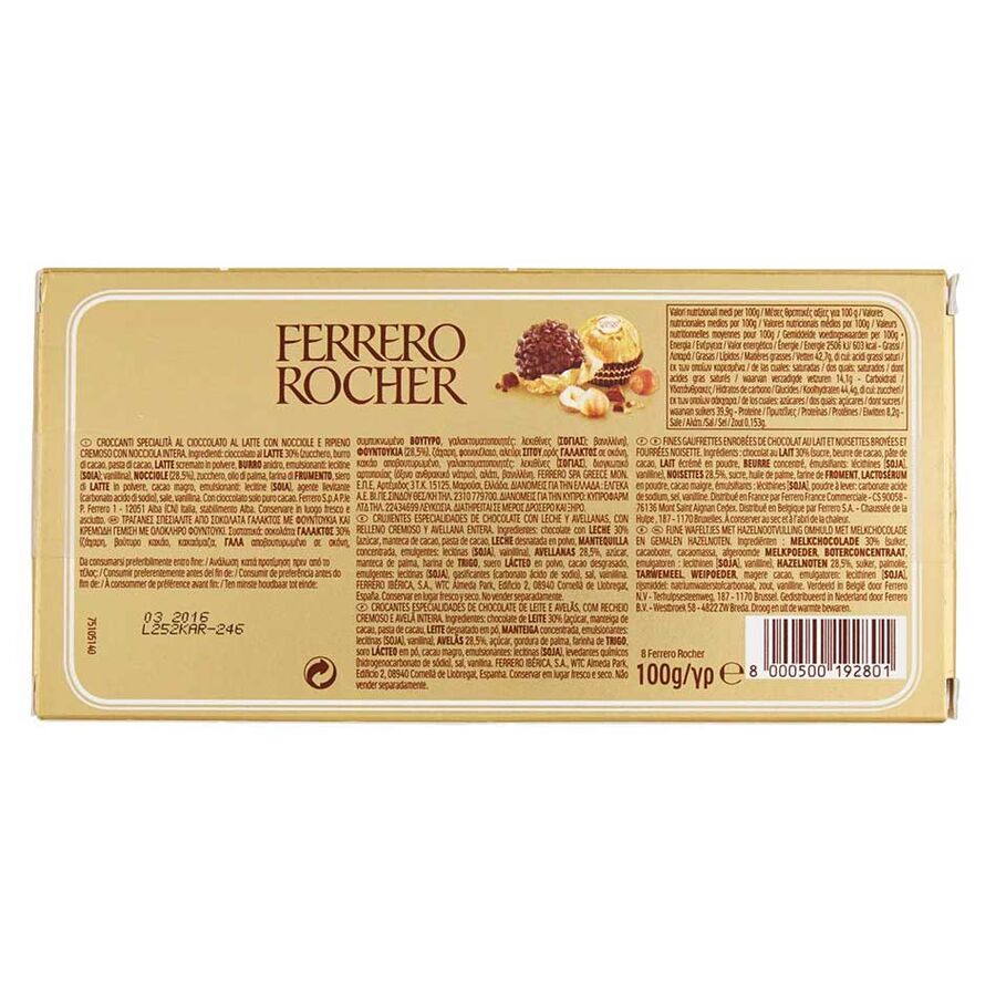 Ferrero Rocher Chocolate 8Pcs 100g