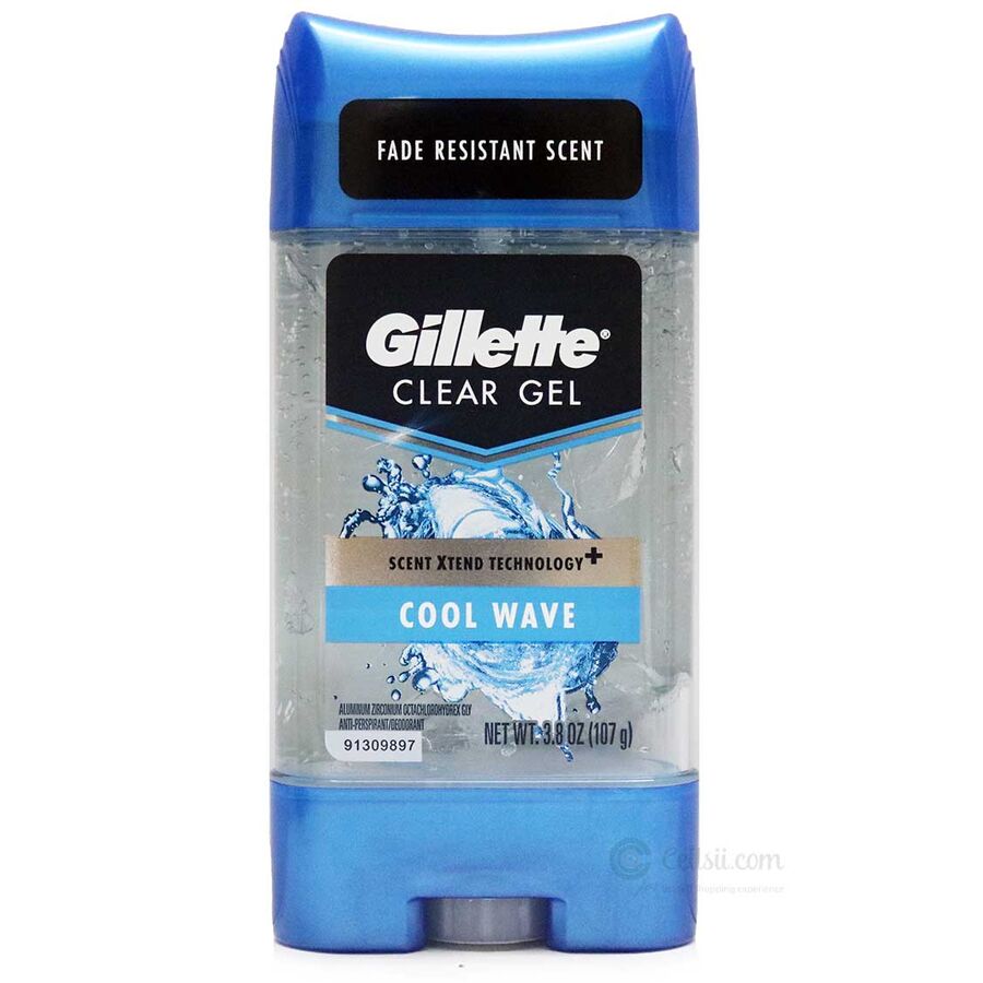 Gillette Cool Wave Clear Gel Antiperspirant & Deodorant 107g