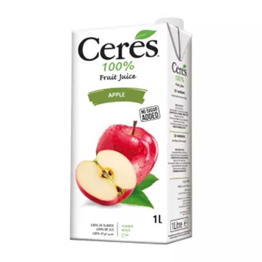 Ceres Apple 100% Fruit Juice 1ltr