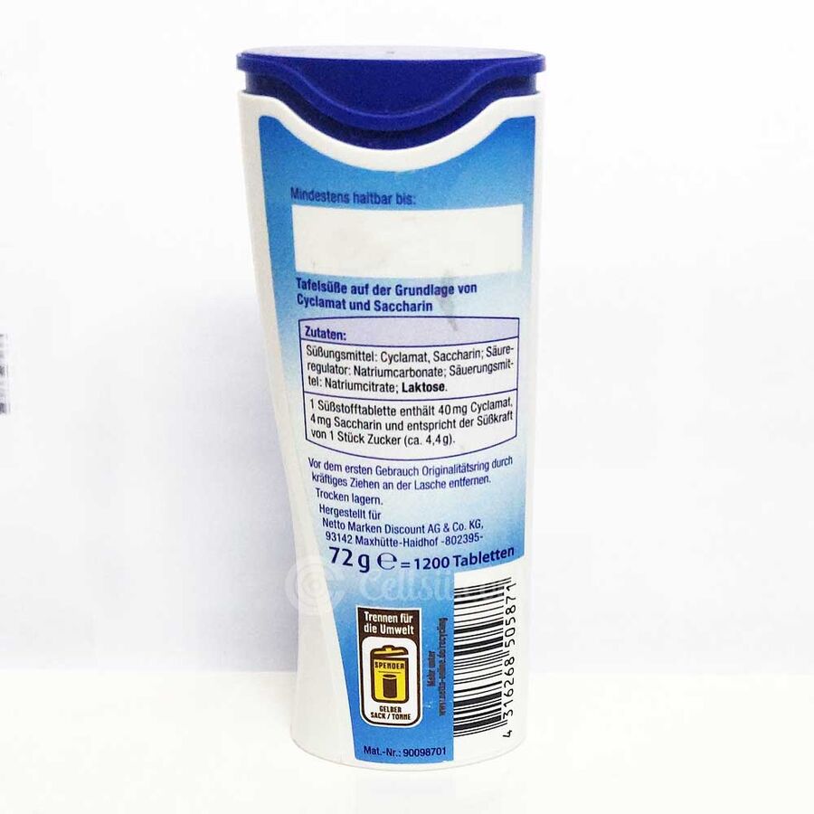 Day Plus Feine Sube Sweetener Tablets 1200pcs 72g