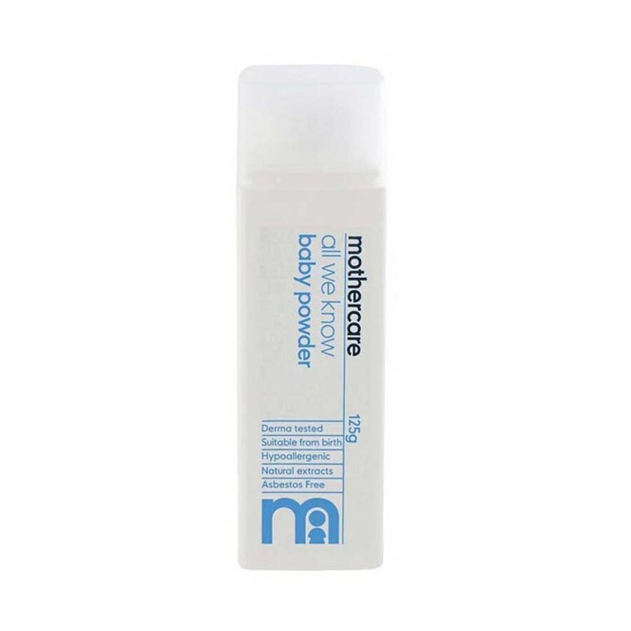 Mothercare All We Know Baby Powder 125g
