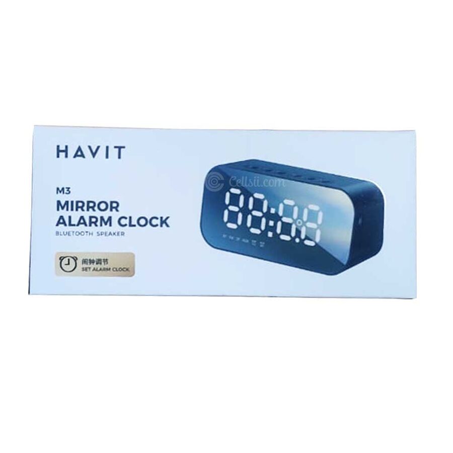 Havit M3 Mirror Alarm clock Bluetooth Speaker