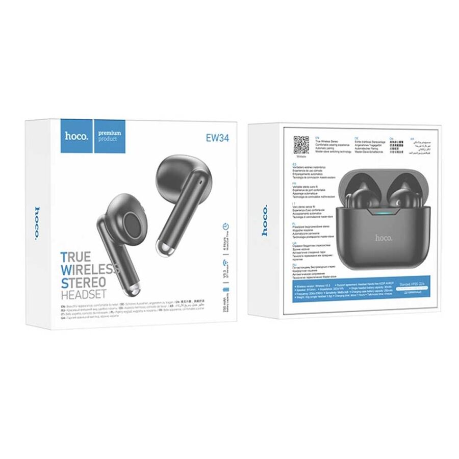 Hoco EW34 True Wireless Bluetooth Earbuds