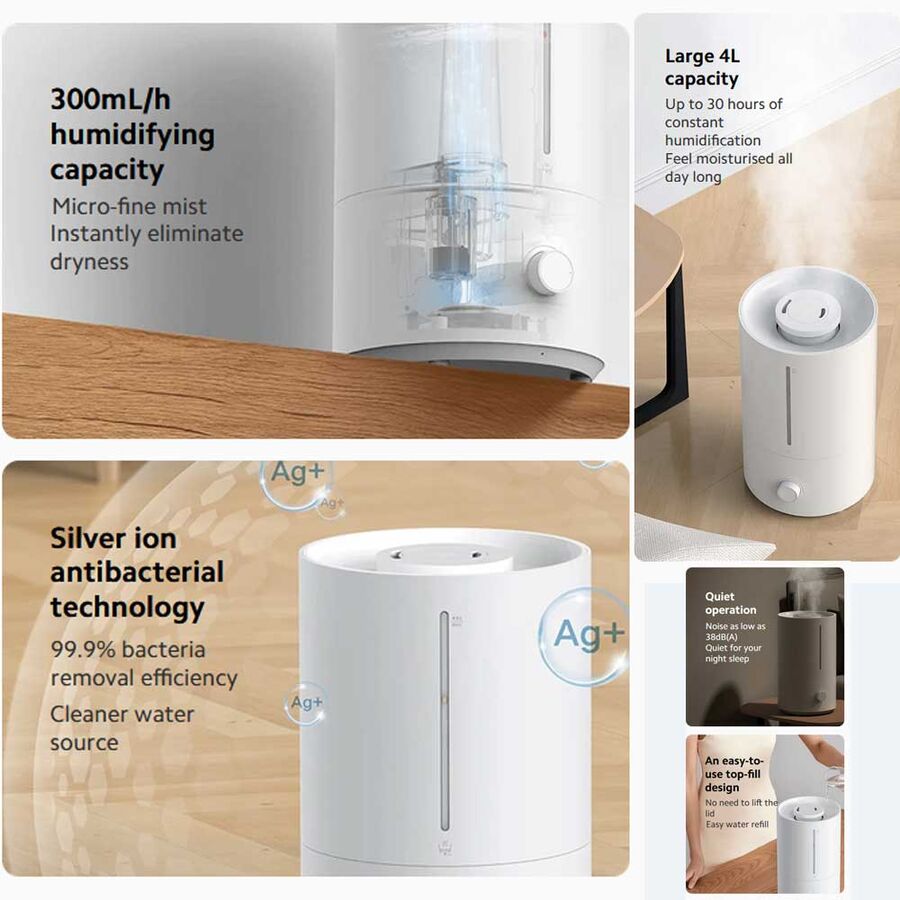 Xiaomi Humidifier 2 Lite Refreshing Purifying Diffuser 4L