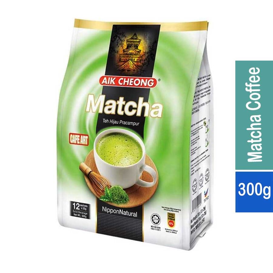 Aik Cheong Cafe Art Matcha Nippon Natural Coffee 300g