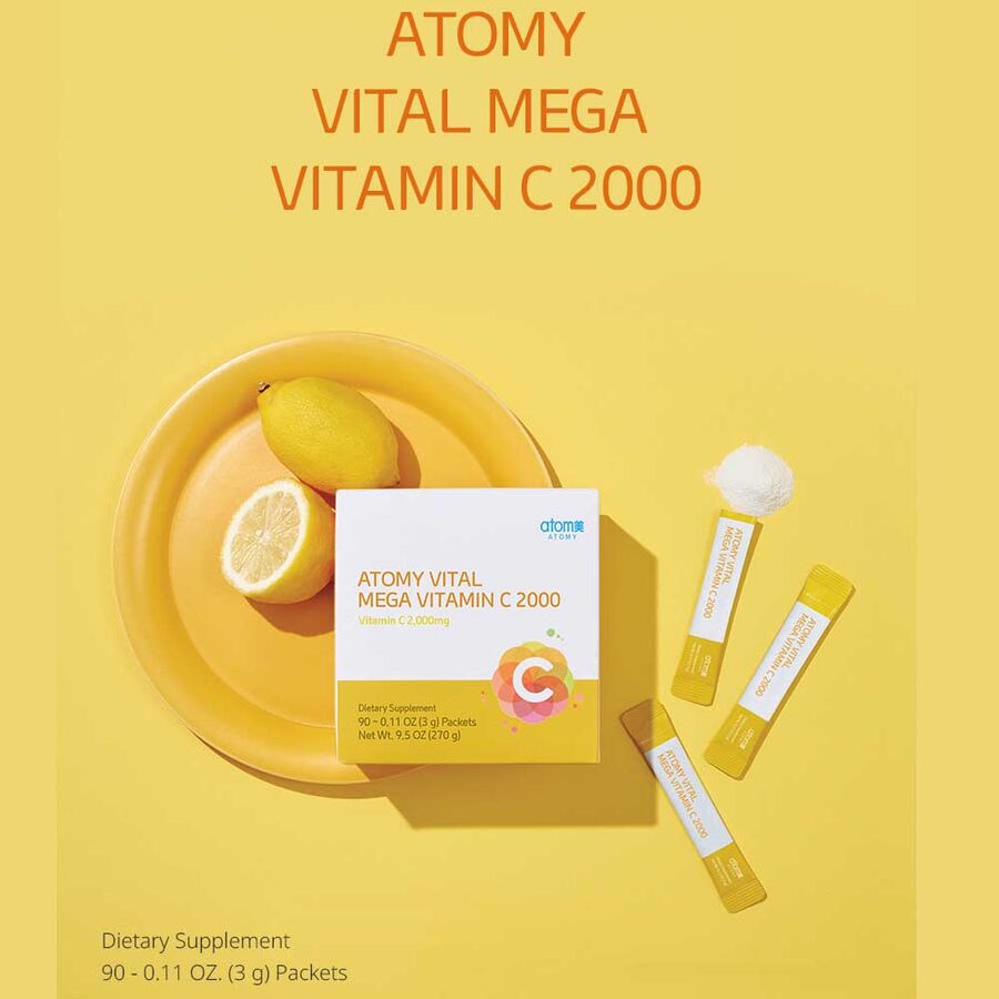 Atomy Vital Mega Vitamin C 200mg 90 Tablets