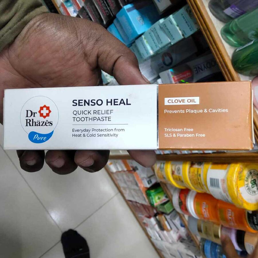 Dr Rhazes Senso Heal Quick Relief Toothpaste 75ml