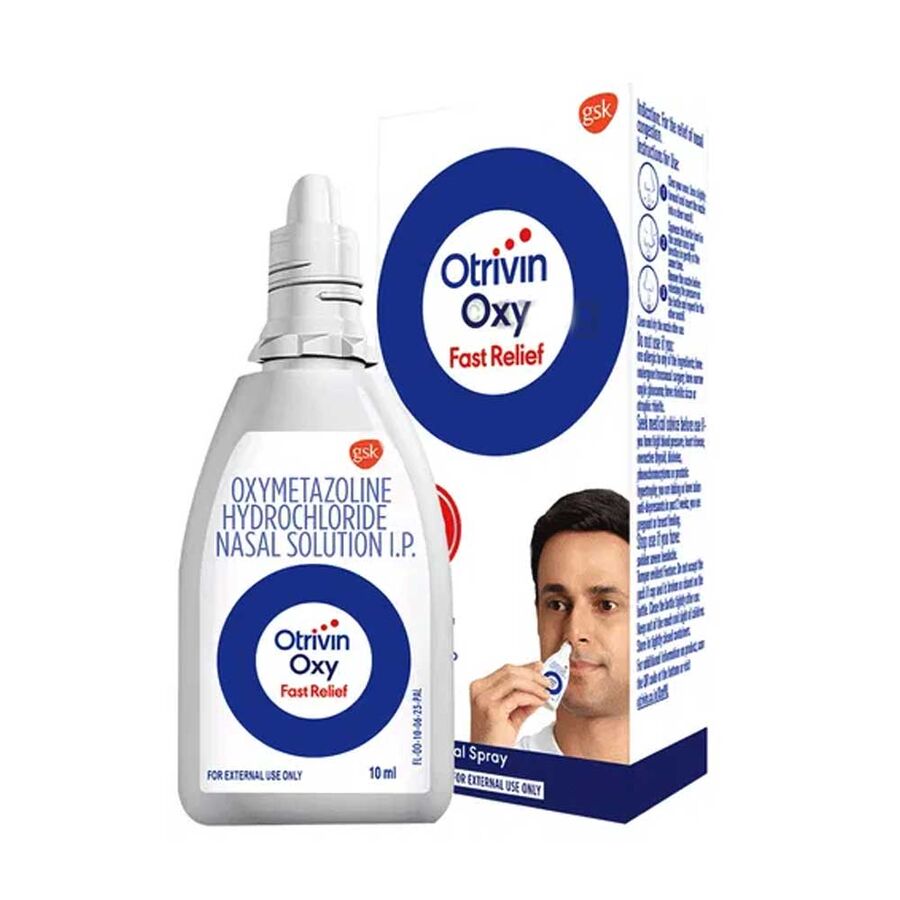 Otrivin Oxy Fast Relief Adult Nasal Spray 10ml