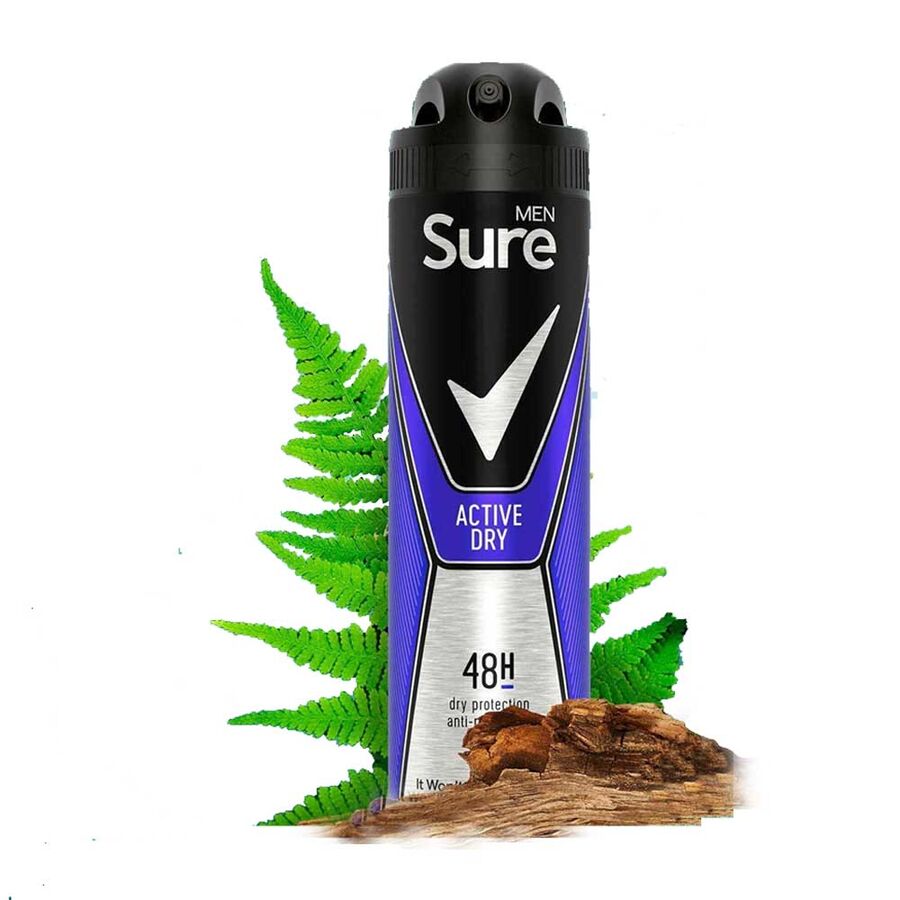 Sure Men Active Dry 48 Hour Protection Antiperspirant 150ml