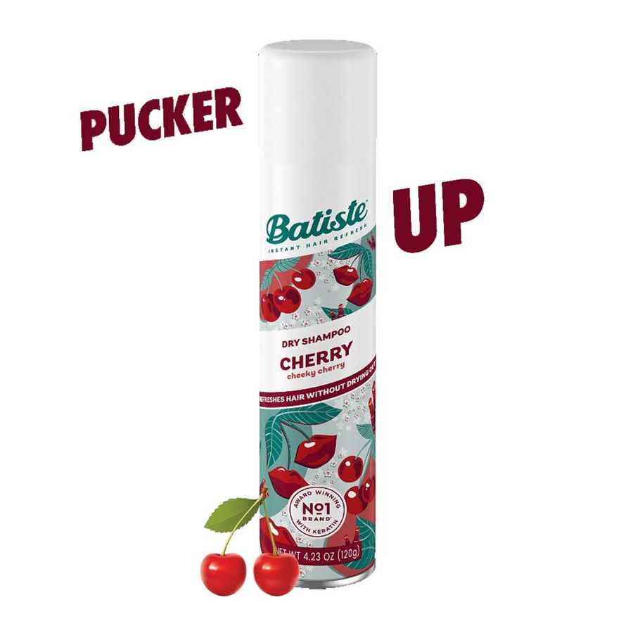 Batiste Cheeky Cherry Scent Dry Shampoo 120g