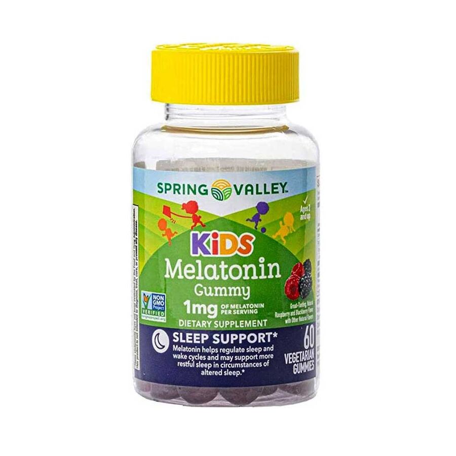 Spring Valley Kids Melatonin 1mg 60 Gummies