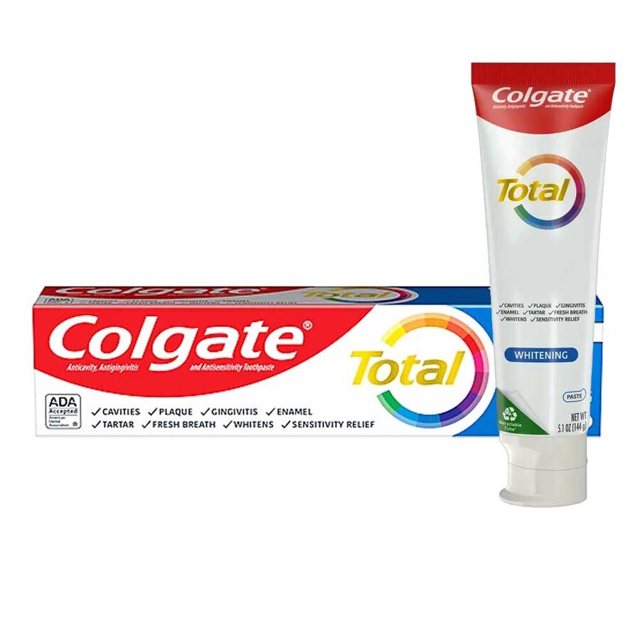 Colgate Original Total Whitening Fluoride Toothpaste 100ml