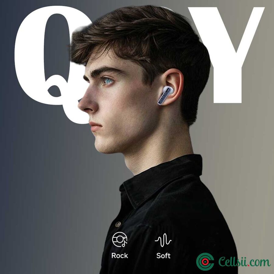 QCY MeloBuds Neo Transparent Design Bluetooth Earbuds