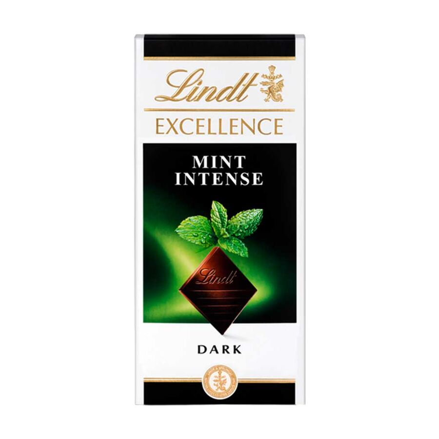 Lindt Excellence Mint Intense Chocolate Bar 100g