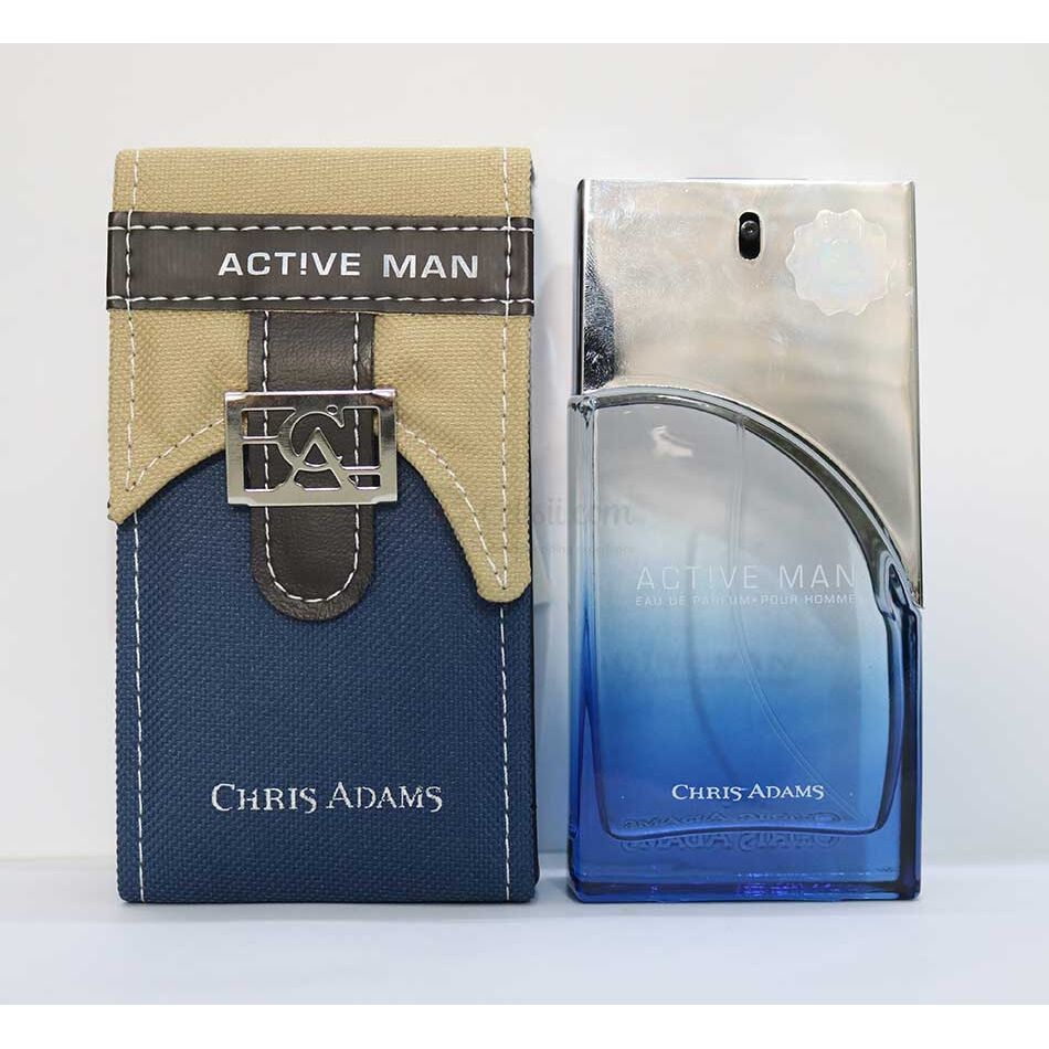 Chris Adams Active Man Eau De Perfum Pour Homme 100ml - Perfumes