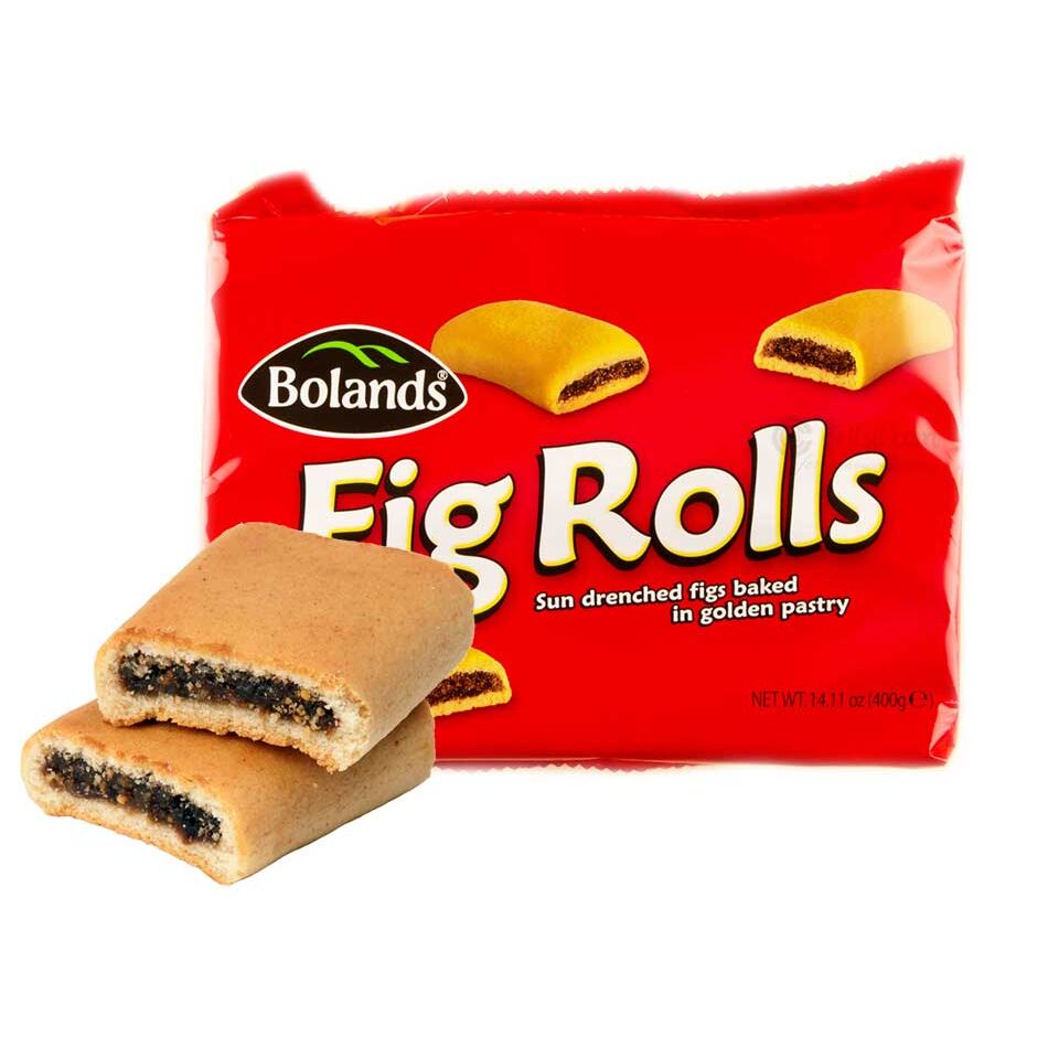 Bolands Fig Rolls Biscuits 400g -Biscuits & Cookies