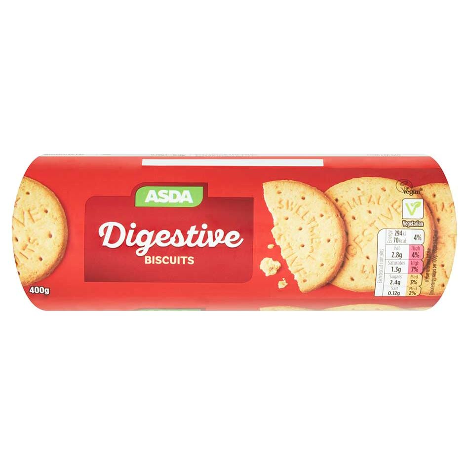 Asda Digestive Biscuits 400g- Biscuits & Cookies